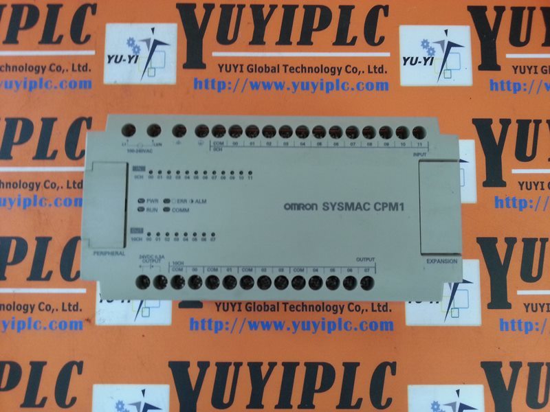 OMRON CPM1-20CDR-A PROGRAMMABLE CONTROLLER - 裕益科技自動化設備可程式編碼器PLC分散式控制系統DCS